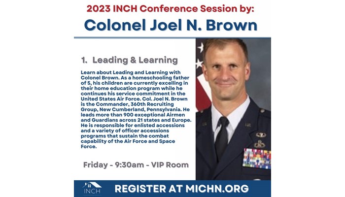 This year we are very honored to have Colonel Joel N. Brown of the US ...