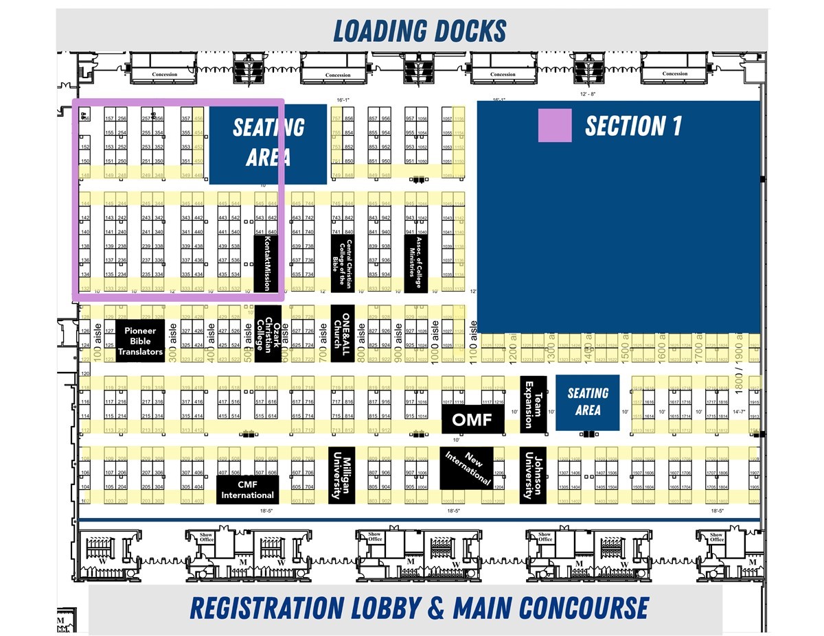 ICOM 2025 Booth Maps